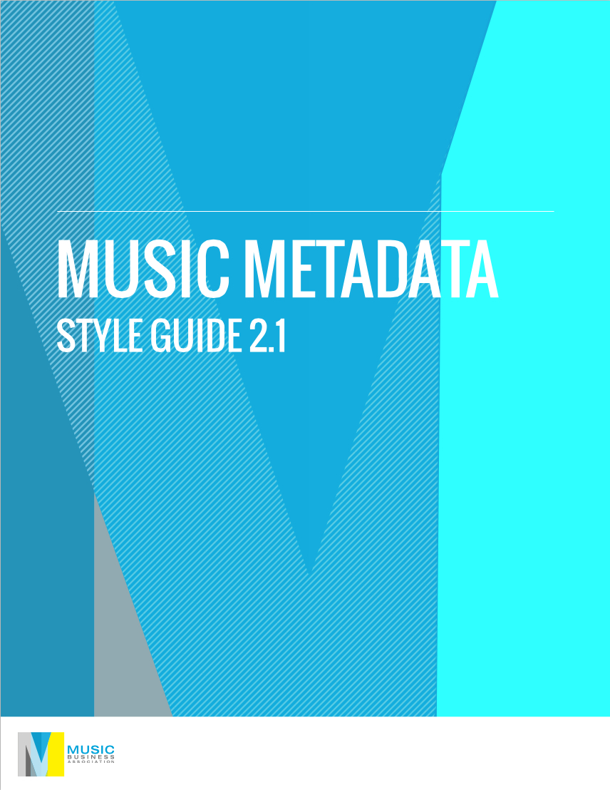Pandora's Style Guide for Metadata Values
